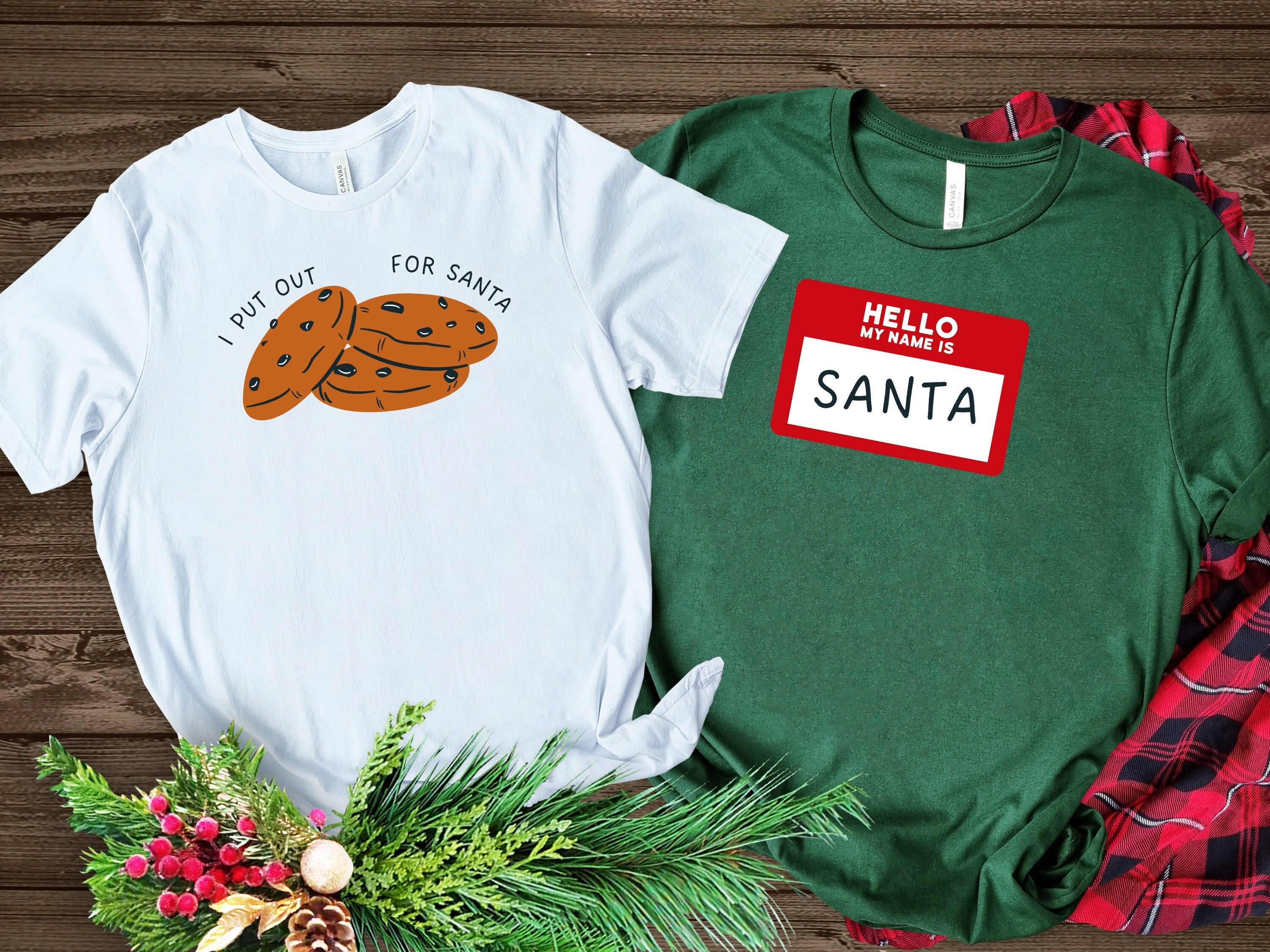 Funny Couples Christmas Shirts Husband and Wife Christmas Shirts Funny ...