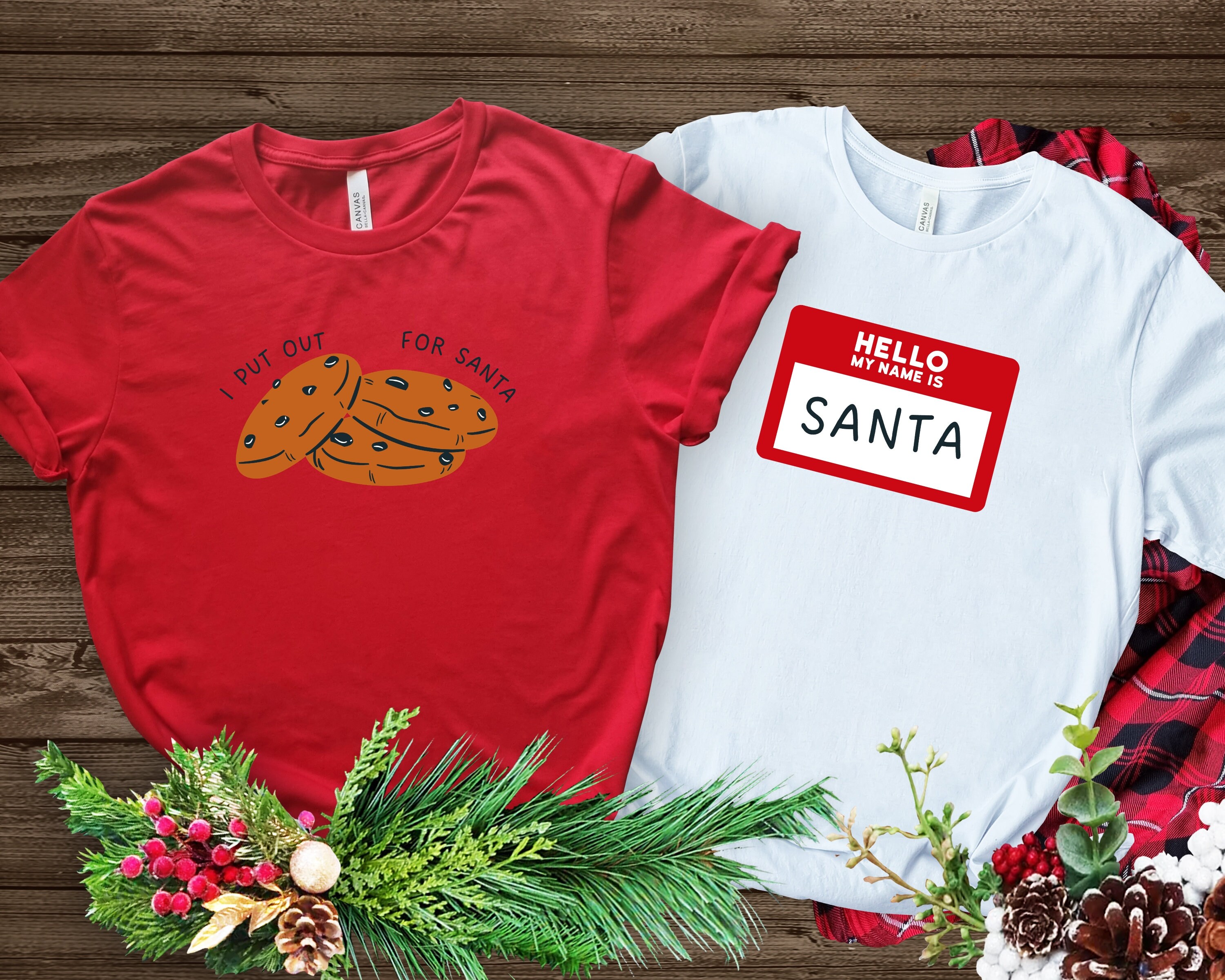 Funny Couples Christmas Shirts Husband and Wife Christmas Shirts Funny ...