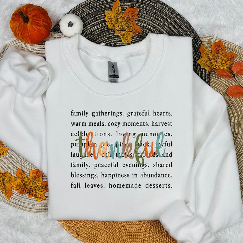 Thanksgiving Sweater - Etsy