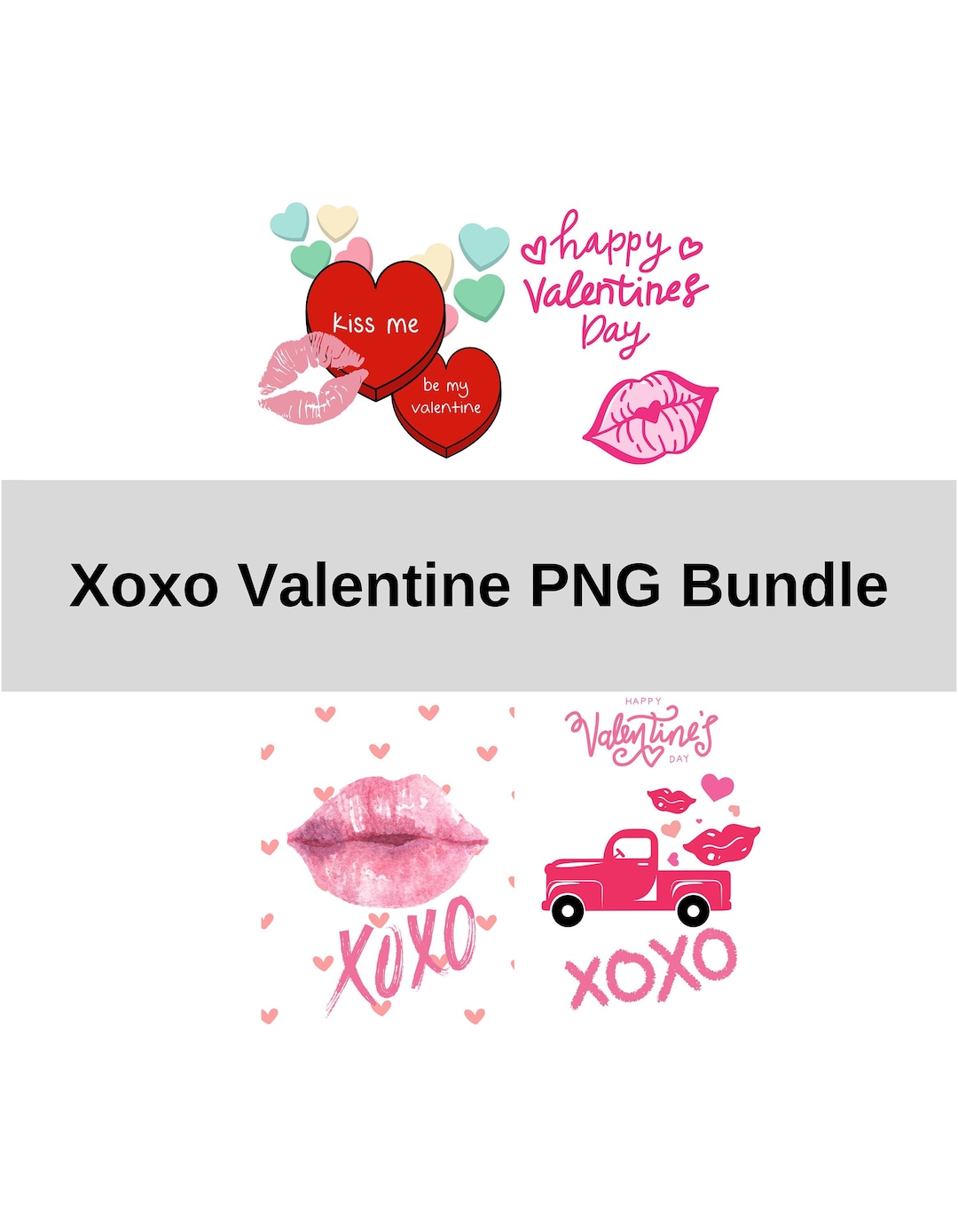 Valentines Png Lips Xoxo Xoxo Lips Png Xoxo Valentines Png - Etsy
