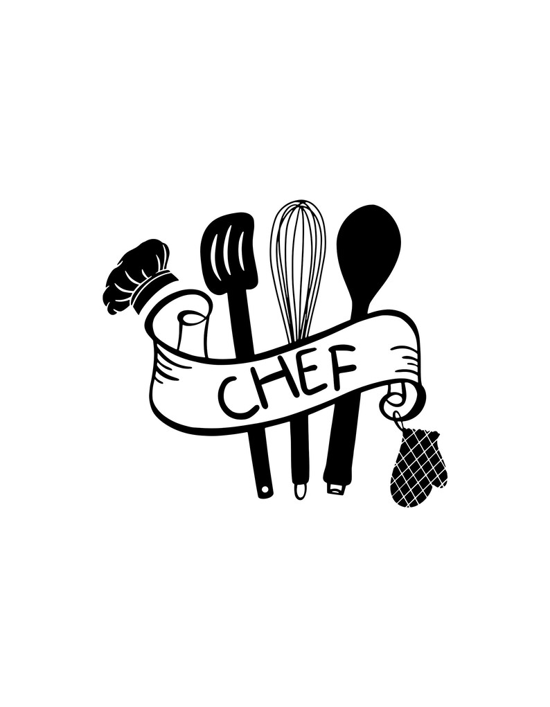 Chef Tools Png Chef Png Chef Logo Png Chef Svg - Etsy