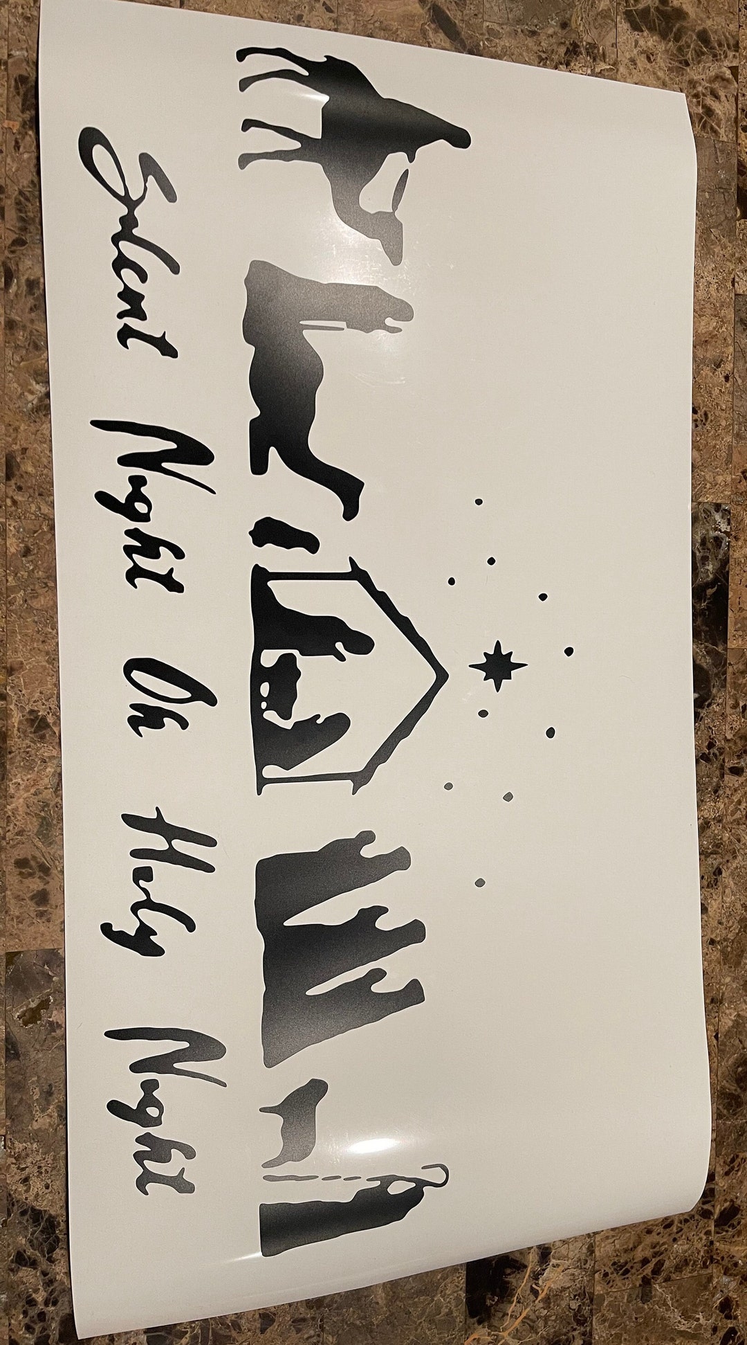 Nativity Decal - Etsy