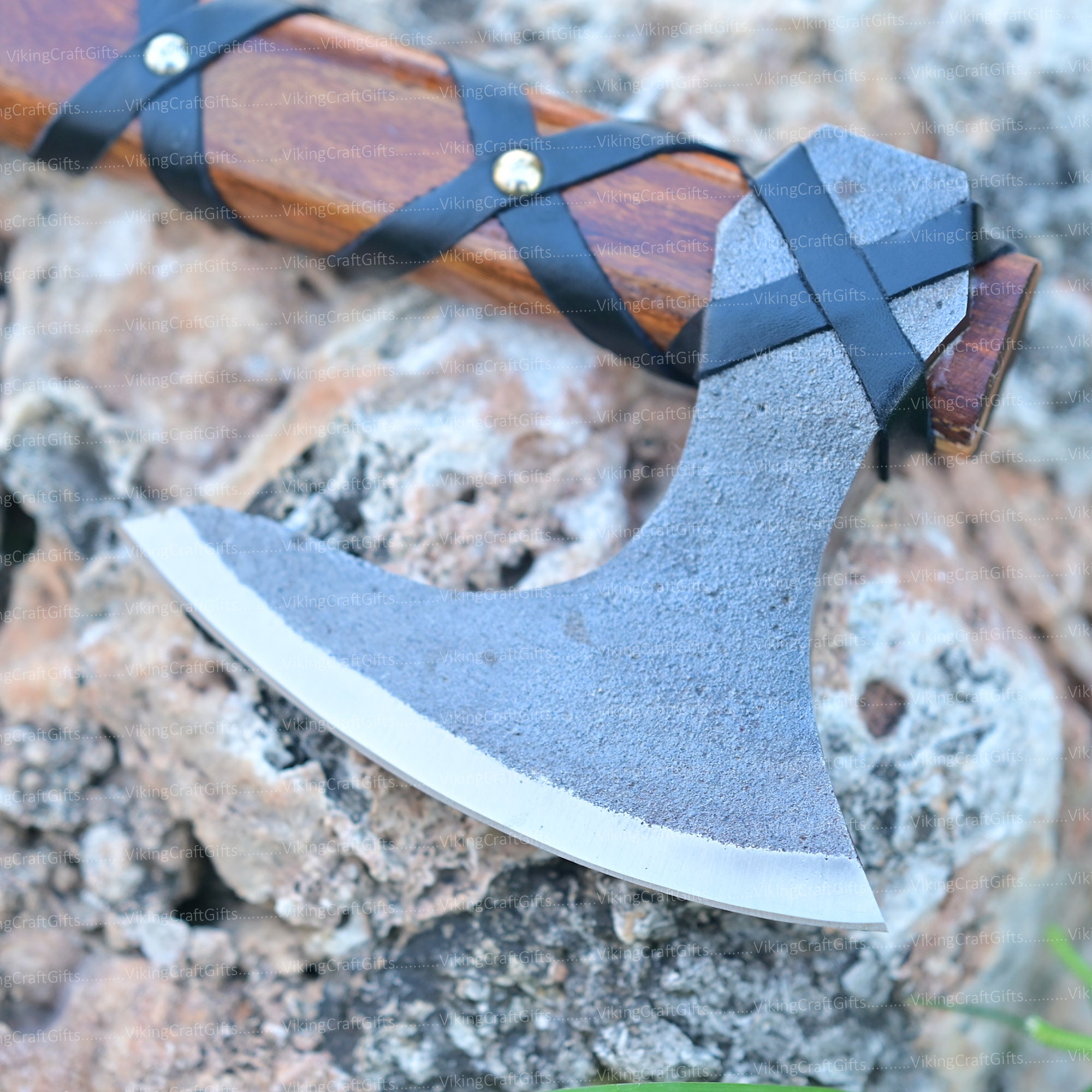 Viking Forged Axe RAGNAR Viking Axe Personalized Hatchet - Etsy