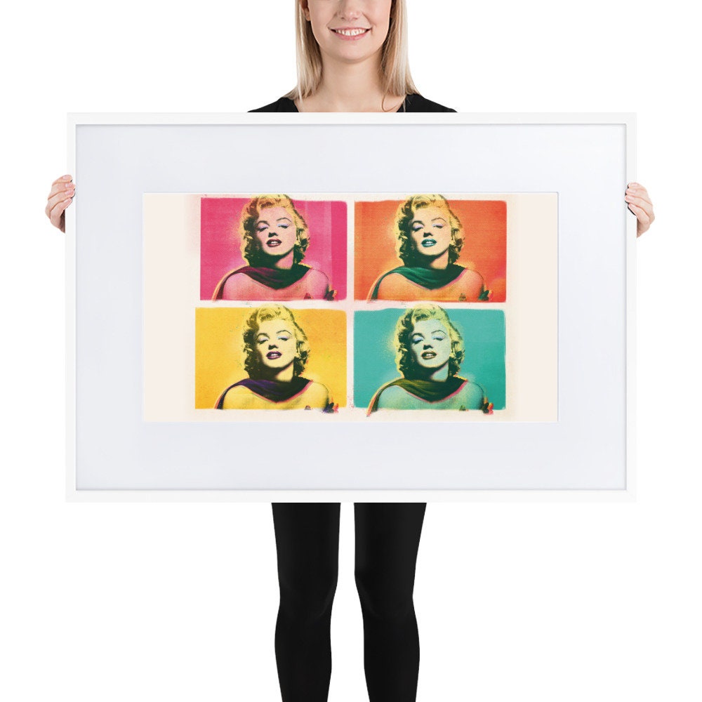 Pop Movie Star Pop Art Print Poster Wall Art Prints - Etsy