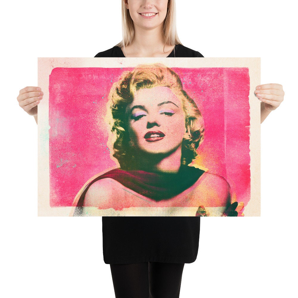 Pop Movie Star - Pop Art, Print, Poster, Wall Art, Prints, Pop, Movies ...