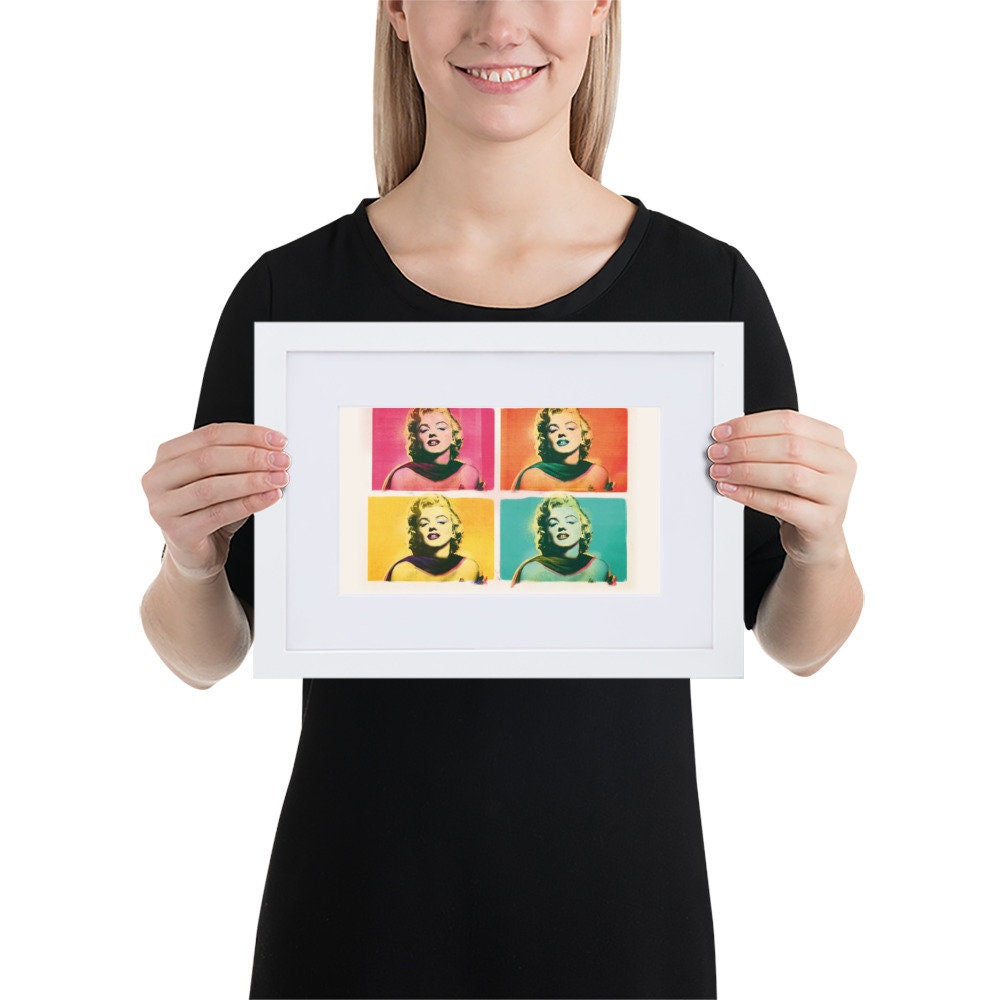 Pop Movie Star Pop Art Print Poster Wall Art Prints - Etsy