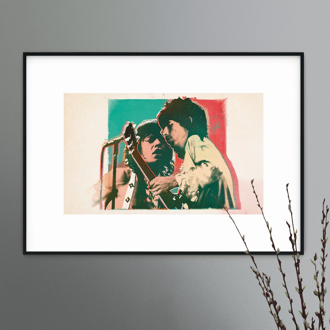 Rock Pop Blues - Music Print, Music Poster, Pop Art, Wall Art, Poster ...