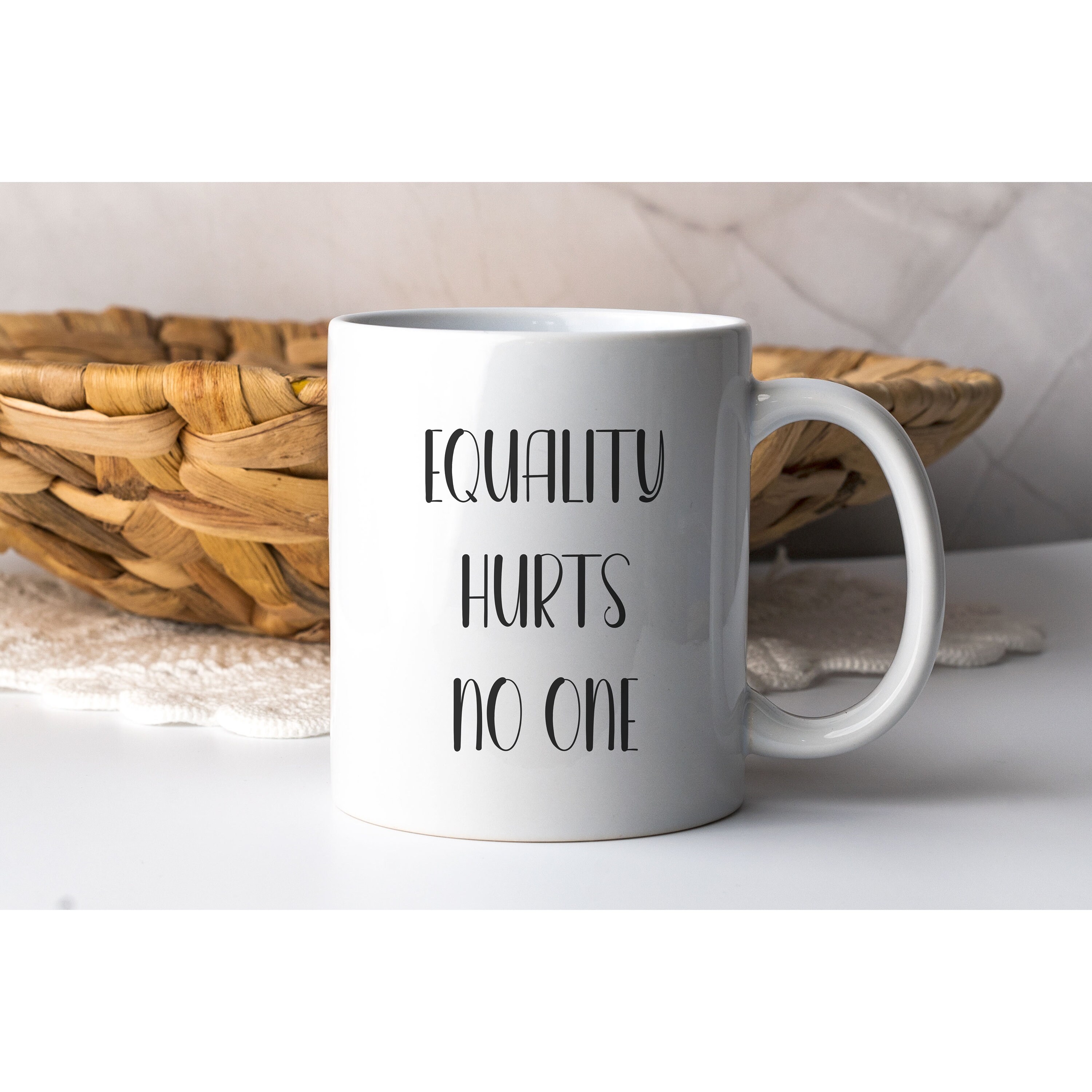 Equality Hurts No One Activist Coffee Mug 11oz. Political Mug - Etsy