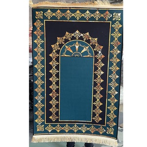 Muslim Prayer Carpet Crystal Velvet Printing Prayer Carpet - Etsy