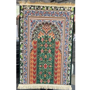 Muslim Prayer Carpet Crystal Velvet Printing Prayer Carpet - Etsy