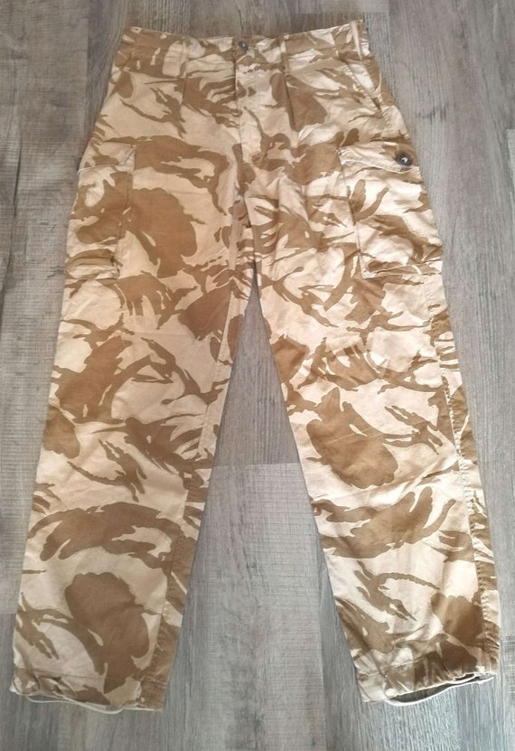 Mens British Army DPM Camouflage Combat Cargo Trouser… - Gem