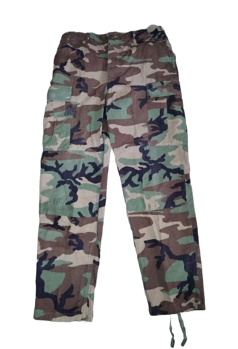 USAF Issue BDU Field Pants M81 Woodland Medium/long - Etsy