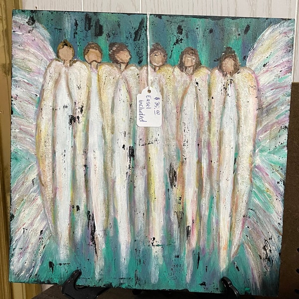 Hand Painted Angel - Etsy