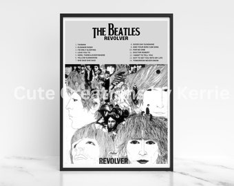 Beatles Revolver Cover - Etsy