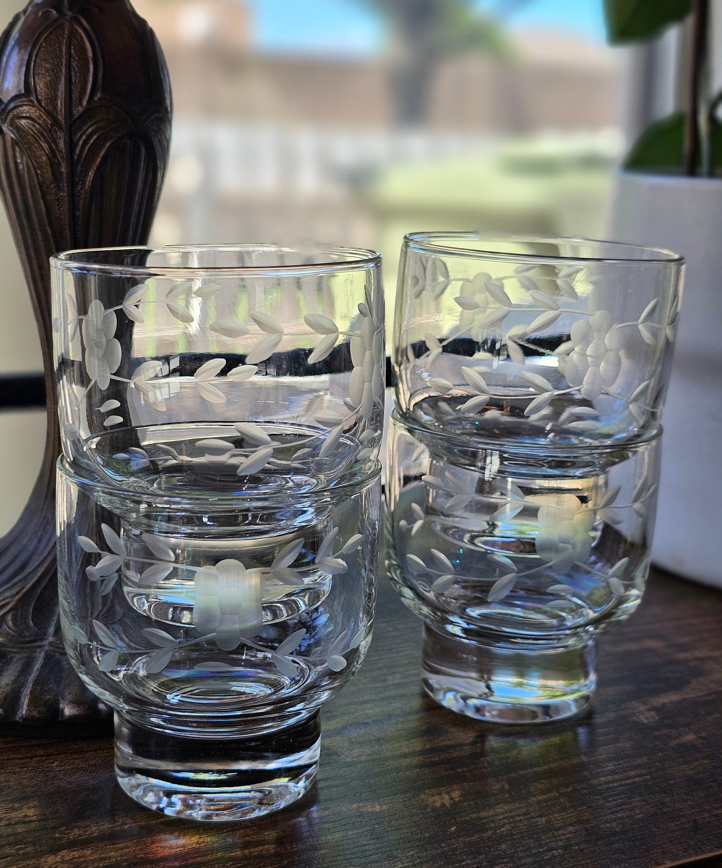 Princess House Crystal Bar Glasses - Etsy