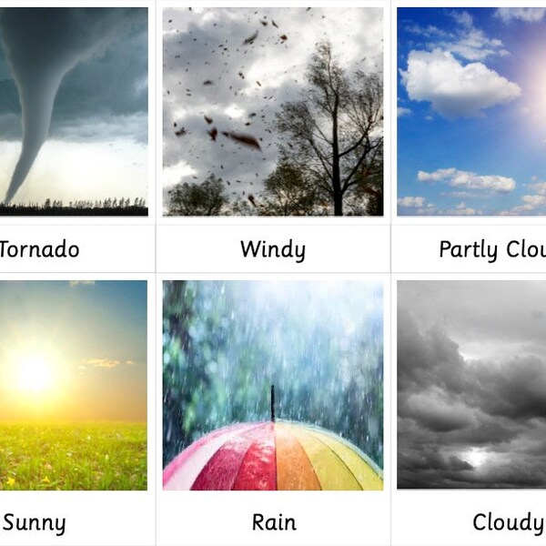 Montessori Weather - Etsy