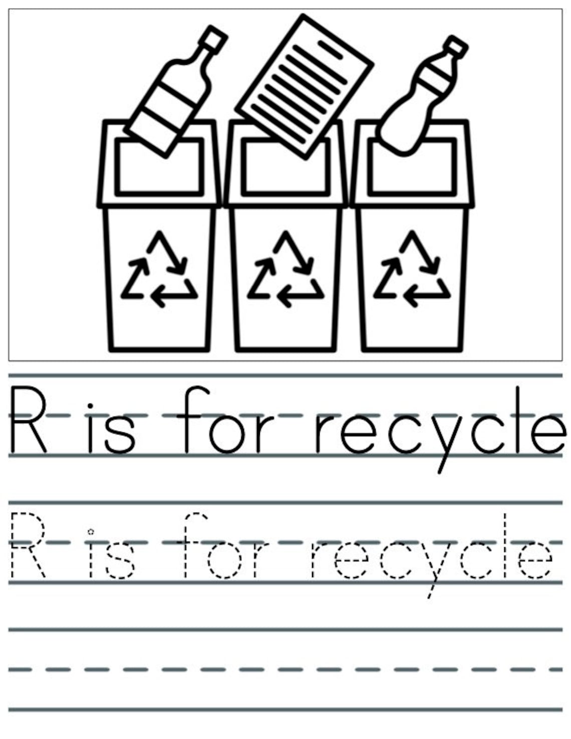 Montessori Earth Day Activity Bundle - Etsy