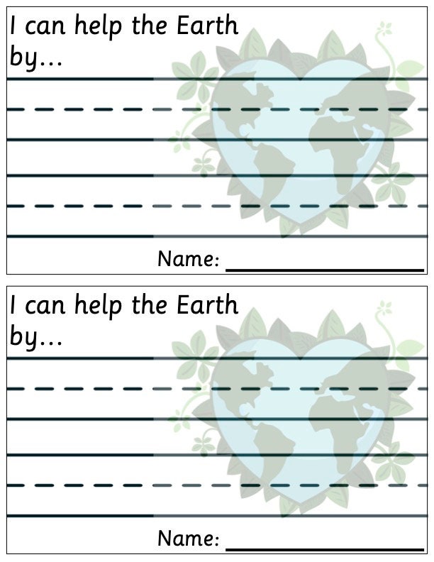 Montessori Earth Day Activity Bundle - Etsy