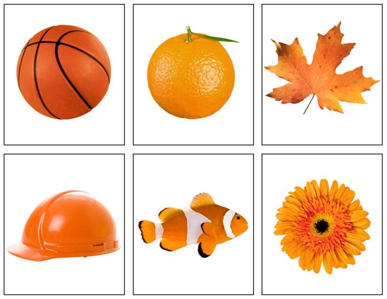 Montessori Color Classification Cards - Etsy