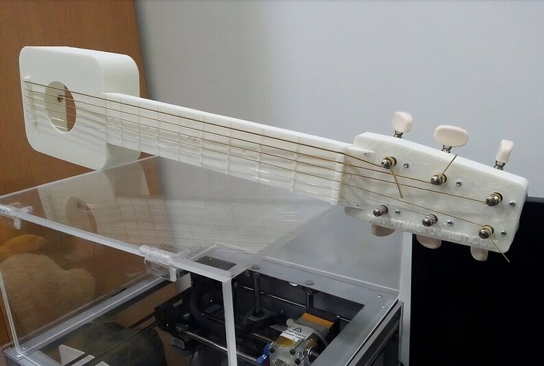 Guitar Pieces 3D STL Printable Files Joined Guitar Printable 3d Model ...