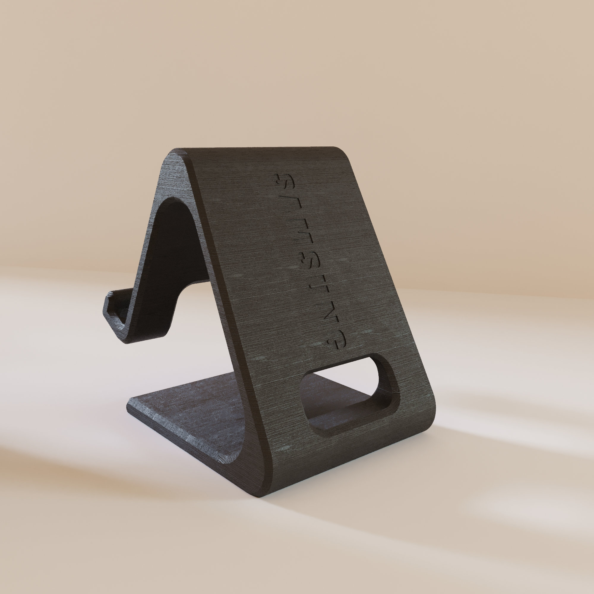 3D Stl Printable Mobile Phone Holder Printed 3D Model for Gift DIY ...