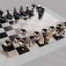 Minimal Chess Game Stl File Digital Download Toys Crafty Stl File 3d ...