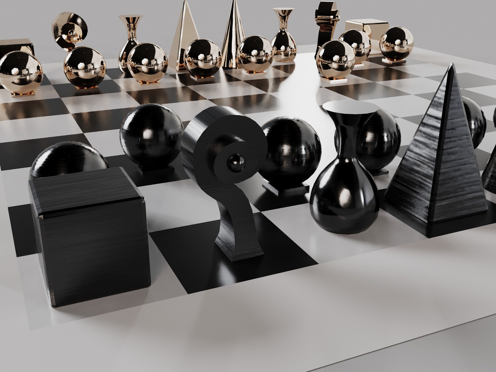 Minimal Chess Game Stl File | Digital Download Toys | Crafty Stl File ...