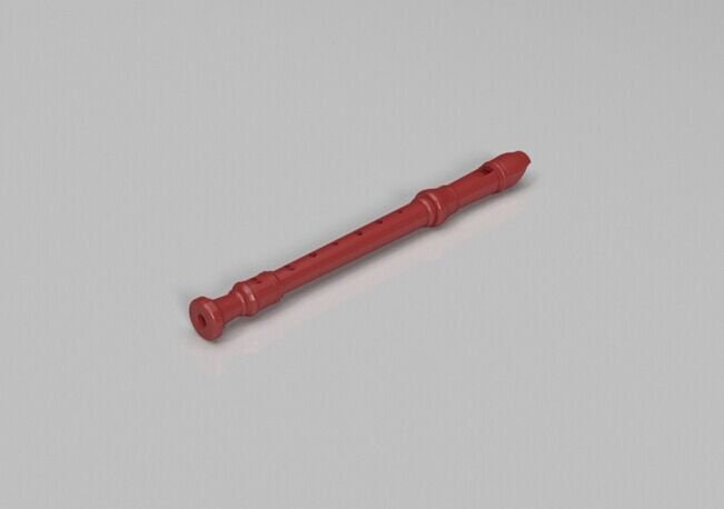 Flute STL File 3d Flute Pieces Stl Model - Etsy