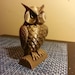 Owl 3d Stl Printable Perfect Detailed Printable 3d STL Owl Bird Cosplay ...