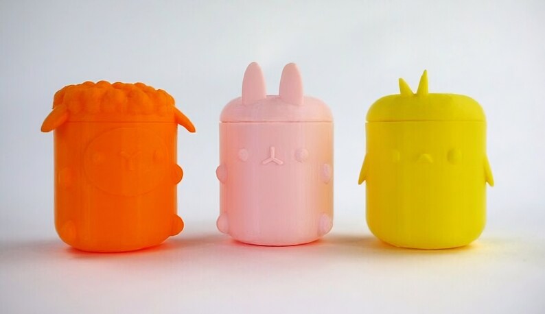 Bunny Box Printable Chick Box STL Lamb Box 3D STL File Printable ...