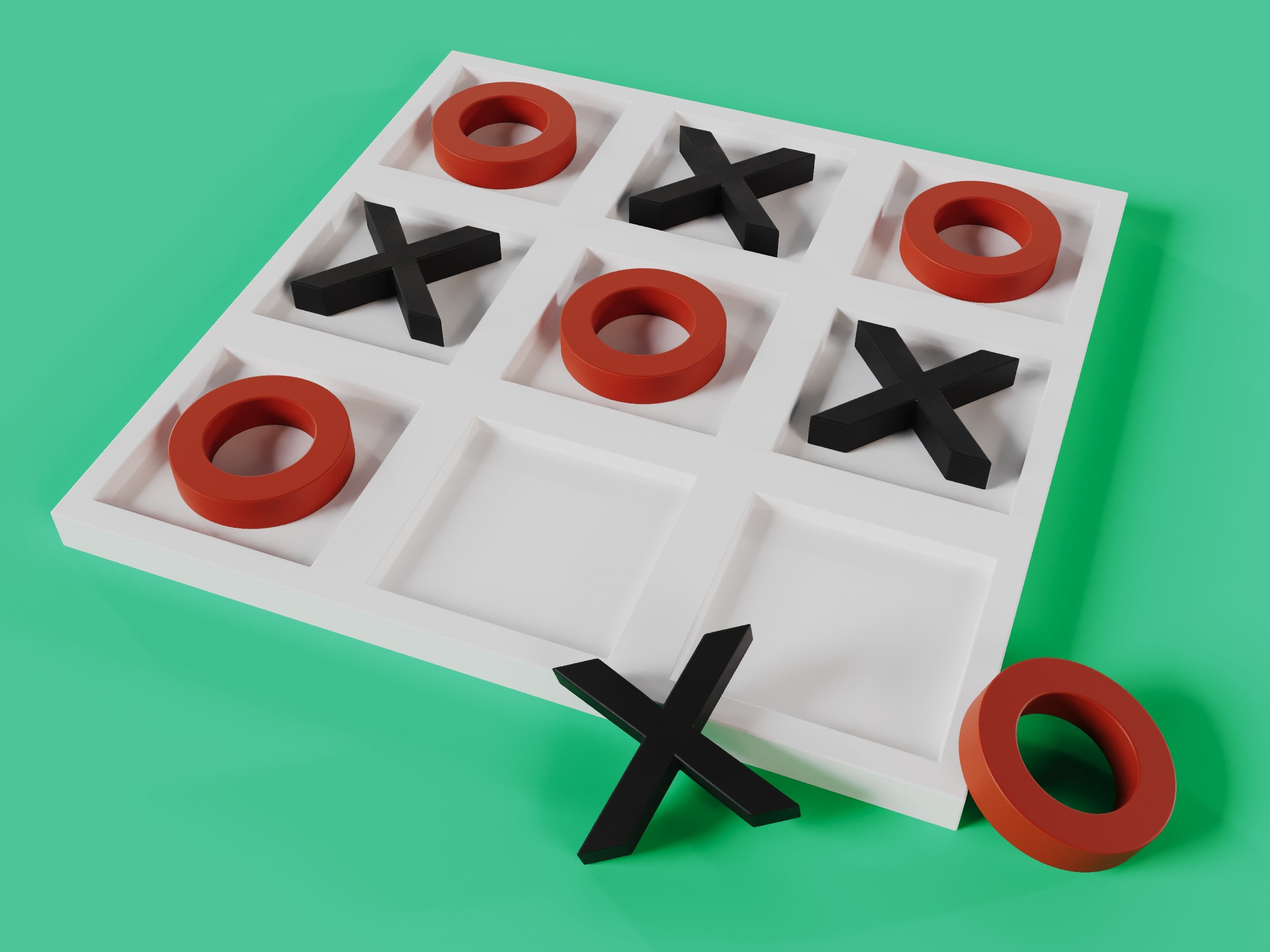 XOX Game Stl File | Digital Download Toys | Crafty Stl File | 3d ...