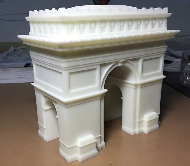 Arc De Triomphe 3D STL File Printable Paris Arc of Triumph Printable ...