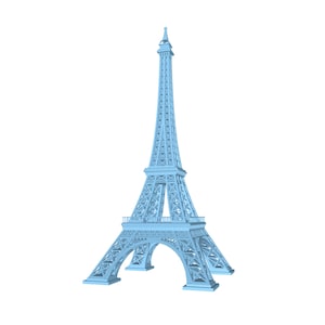 Printable 3D STL Gift Eiffel Tower Cosplay 3D Printing Model for Office ...