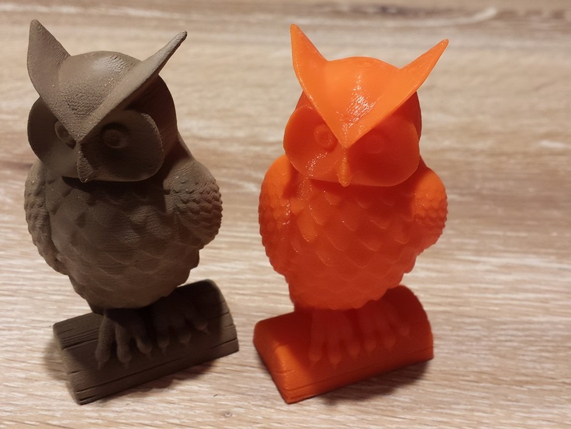 Owl 3d Stl Printable Perfect Detailed Printable 3d STL Owl Bird Cosplay ...