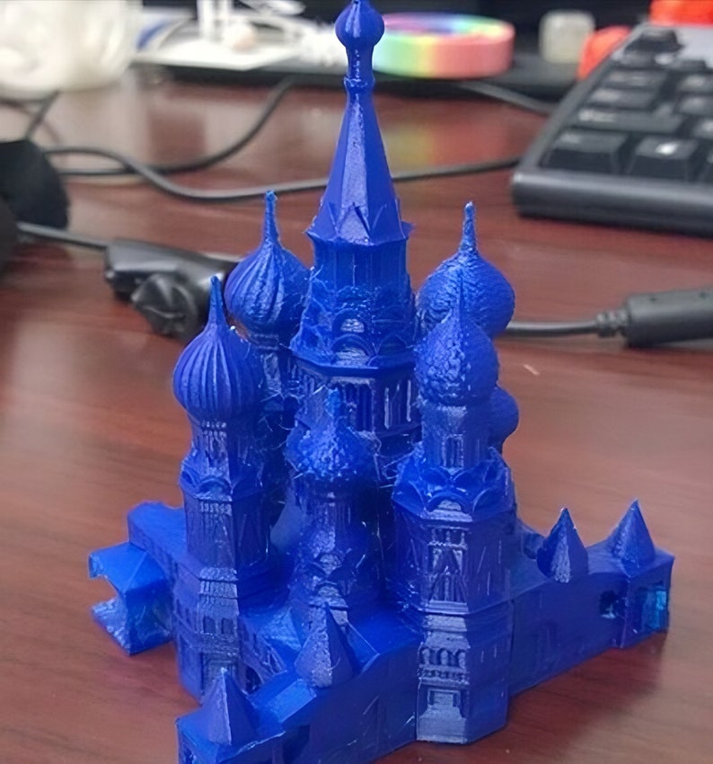 St Basil's Cathedral 3D Model: Printable STL File (digital Download) - Etsy