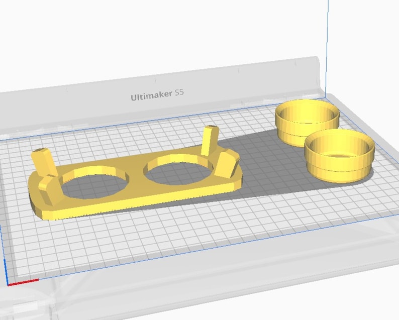 3D Pet House STL File: Modern Dog Kennel & Food Cub (digital Download ...