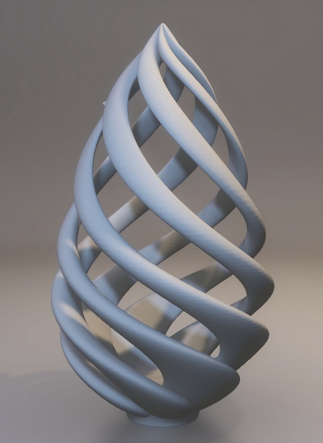 Spiral Vase 3d Stl Model for CNC for Printing Stl Vase Spiral Decorative Home Ornaments - Etsy