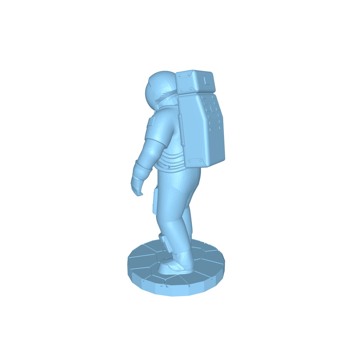 3D Stl File Printable Toys Astronaut Sculpture Printed STL Model ...
