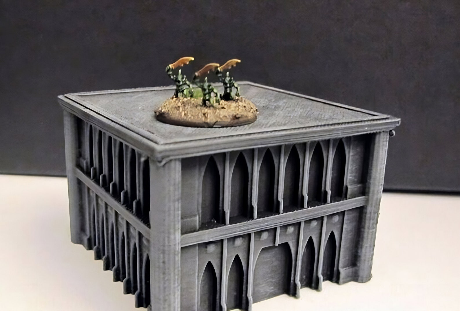 Epic Gothic Building Stl 3d Printable Digital Download Historical ...