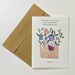 Handmade Christian Greeting Card 5x7 Folded Notecard Encouragement and ...