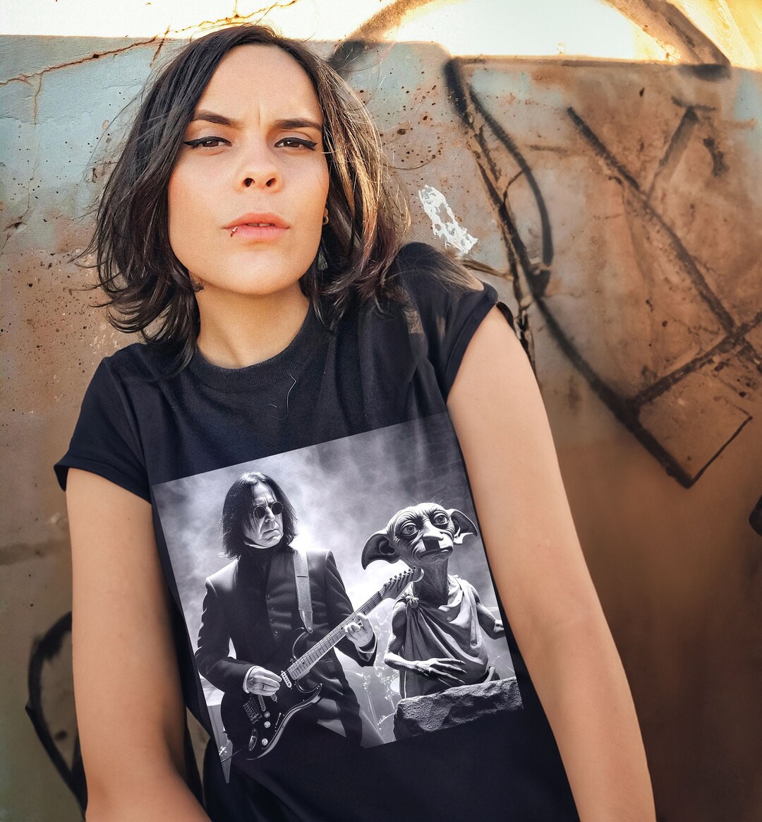 Snape and Dobby Rockig, Lord of the Rings Tee-shirt, Humorous Middle ...