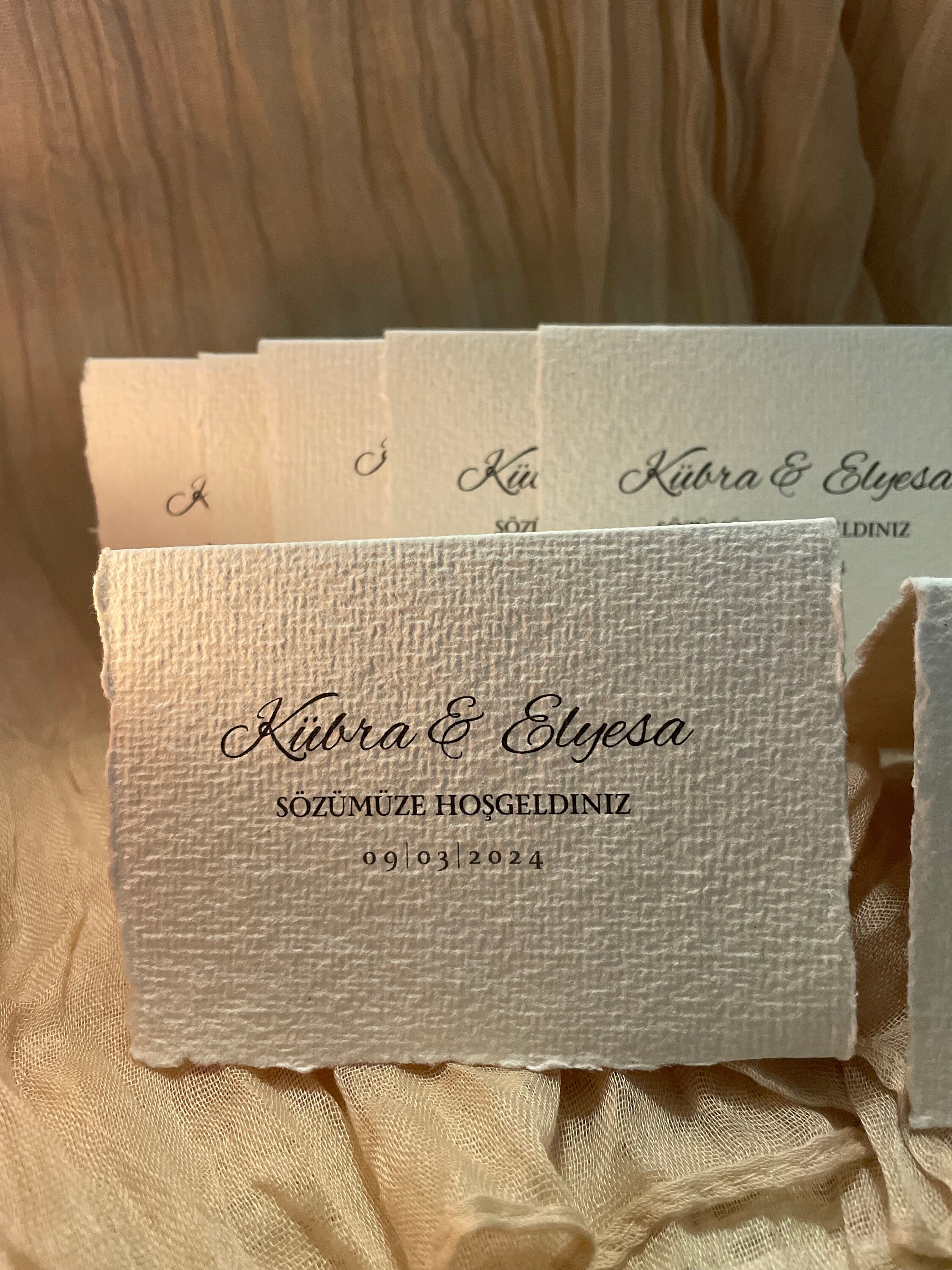 Place Cards Personalized Place Cards Handmade Wedding Place Cards Place ...