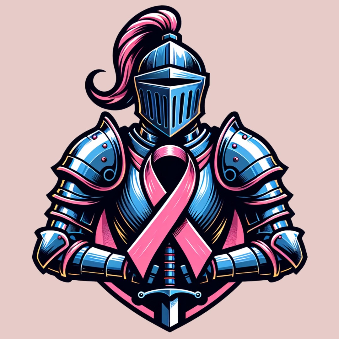 Breast Cancer Team Mascot Png Knights Sublimation Pink Out Knights ...