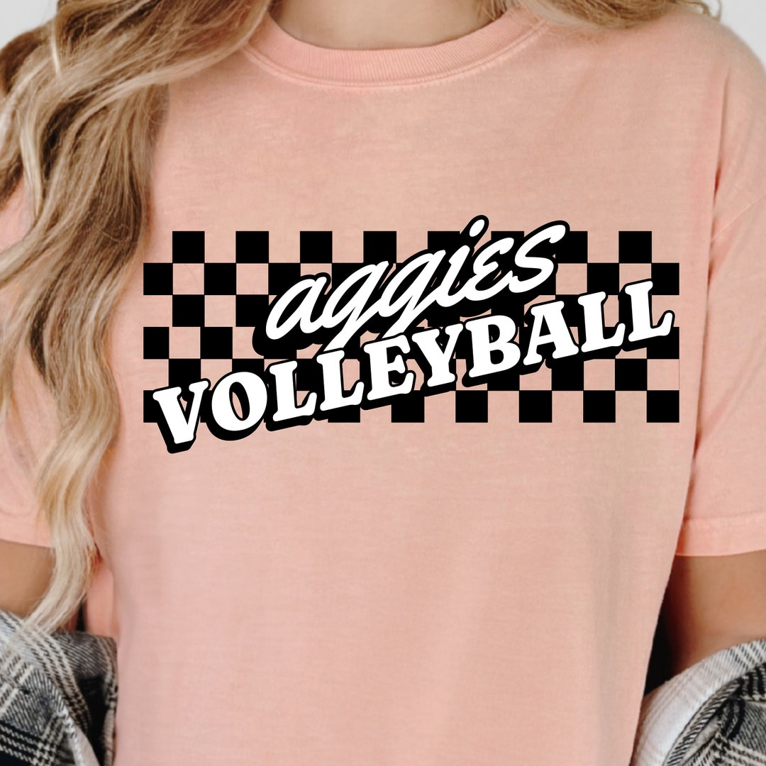 Volleyball Team Mascot Png Aggies Sublimation Design Download Aggies ...