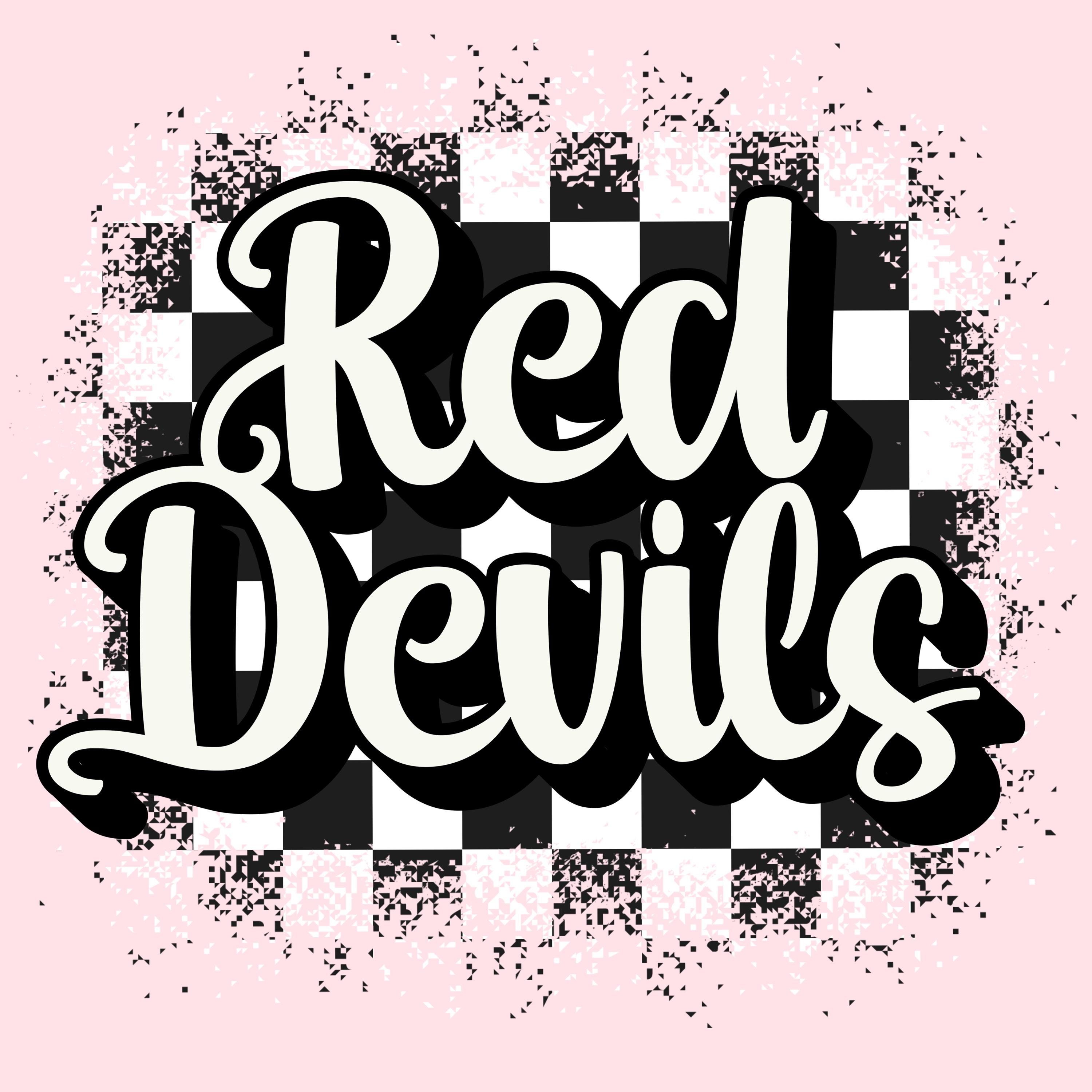 Team Mascot Png Red Devils Sublimation Design Download Red Devils ...