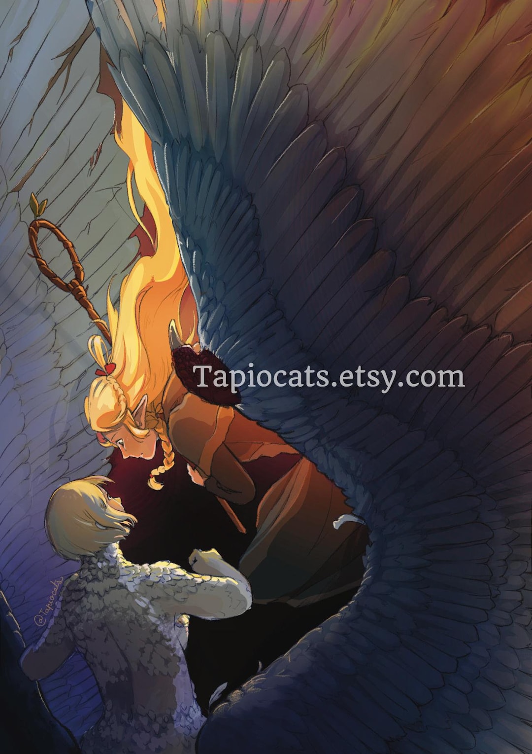 Farcille Dungeon Meshi, Delicious in Dungeon Fanart Print - Etsy