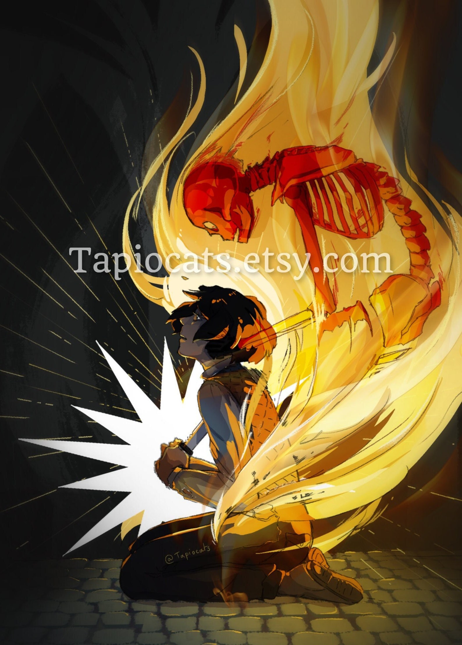 Go Loud - Nona the Ninth - the Locked Tomb Print - Etsy