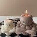 Buff Bear Candle | Cute Muscle Bear | Animal Candle | Teddy Bear Gift ...