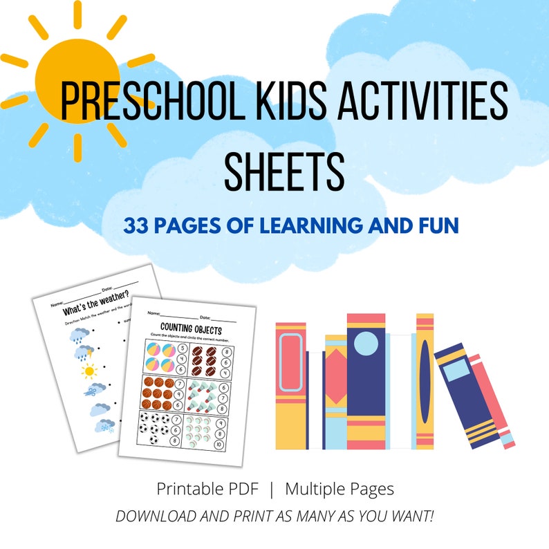 Preschool Worksheets| Alphabet Worksheets, Letter Sounds, Printable ...