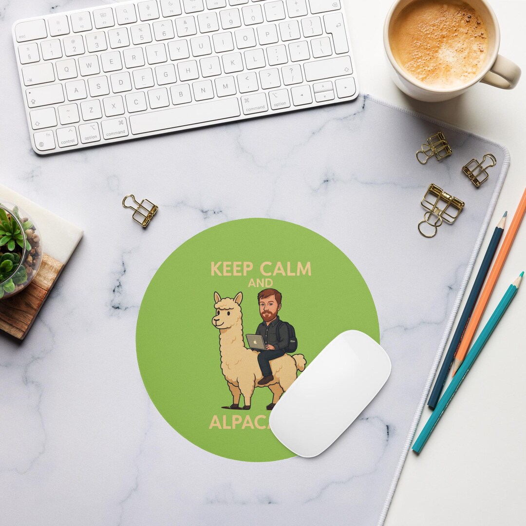 Niko Round Mouse Pad - Etsy